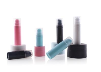 China Eco Friendly Cosmetic Airless Bottle 35mm Wide Mini Capacity With Pump Cap for sale