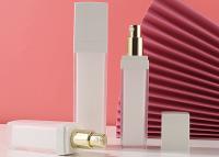 China Square 50ml Transparent Acrylic Cosmetic Jar  Double Wall Plastic Jars PP Inner for sale