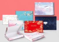 China SGS Customizable Cosmetic Paper Packaging Makeup Shipping Boxes With Logo Recyclable for sale