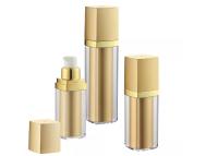 China White Cosmetic Airless Bottle 15ml 20ml for sale