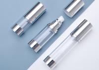 China 15ml Serum Cosmetic Airless Bottle Luxury 33mm Dia With Spray Dispenser Pump for sale