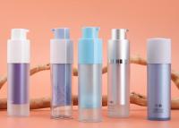 China Frosted Cosmetic Airless Bottle Double Walled 50ml Airless Lotion Bottle for sale