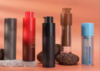 China Frosted Cosmetic Airless Bottle Double Walled 50ml Airless Lotion Bottle for sale