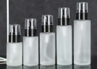 China SGS Luxury 100ml Cosmetic Pump Bottle 16.3cm High  For Facial Serum for sale