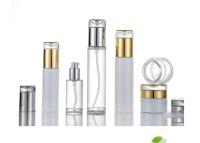 China Hot Stamping Printing Cosmetic Pump Bottle Skincare Bottles And Jars for sale