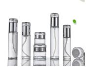 China Hot Stamping Printing Cosmetic Pump Bottle Skincare Bottles And Jars for sale