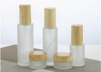 China Hot Stamping Printing Cosmetic Pump Bottle Skincare Bottles And Jars for sale