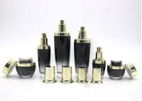 China Electroplated 30ml 50ml Glass Perfume Bottle Luxury Cosmetic Bottle Set for sale