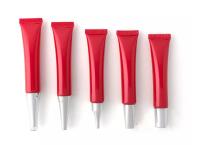 China SGS 10g 15g Plastic Cosmetic Tube Soft Squeeze Eye Cream Packaging Tube for sale