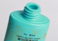 China 1.7oz Sunscreen Airless Pump Tube , Flat Refillable 50ml Cosmetic Tube for sale