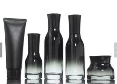 China 40ml-120ml Black Glass Pump Bottles for sale