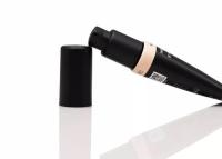 China Black PCR Plastic Cosmetic Tubes 30ml 1oz Bb Cream Tube With Airless Pump for sale