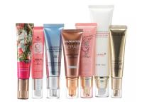 China Black PCR Plastic Cosmetic Tubes 30ml 1oz Bb Cream Tube With Airless Pump for sale