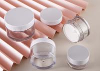 China Plastic Clear Body Scrub Jar 100ml Cosmetic Packaging Containers Wide Mouth for sale
