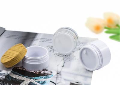 China Unbreakable 15ml Mini PET Cosmetic Jar Travel Cream Jar Low Profile for sale