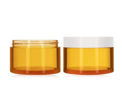 China Thick Wall Cream 4 OZ Plastic Cosmetic Jar 120ml With Luxury Paper Box for sale