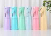 China 200ml 300ml Continuous Mist Empty Spray Bottle For Hair for sale