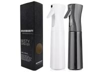 China Barber Shop Salon Plastic Cosmetic Bottle 200ml Leakproof Ultra Fine Mist Sprayer for sale