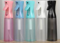 China 200ml PET Alcohol Mist Spray Bottle Colored Continuous Fine Mist Spray Bottle for sale