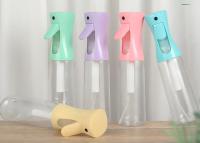 China 200ml PET Alcohol Mist Spray Bottle Colored Continuous Fine Mist Spray Bottle for sale