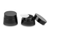 China Recyclable 20ml Dropper Bottles , Essential Oil Packaging Bottles Black Anti slip for sale