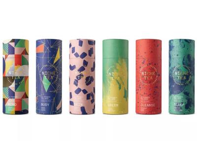 China 5-120cm Height Cosmetic Paper Packaging Biodegradable Essential Oil Tube Packaging for sale