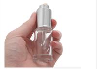 China 1oz Empty Essential Oil Bottles Rainbow Flat Shoulder Cosmetic Packing Bottle for sale