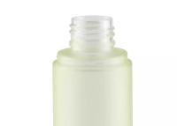 China Green Frosted 120ml Refillable Perfume Spray Bottle 4oz Plastic Mist Spray Bottles for sale