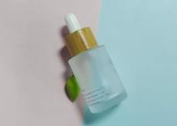 China 30ml 15ml Frosted Glass Dropper Bottles Face Serum Essential Oil Vials for sale