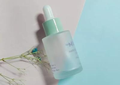China 30ml 15ml Frosted Glass Dropper Bottles Face Serum Essential Oil Vials for sale