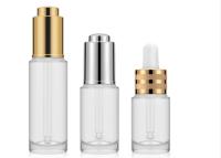 China 10ml 20ml Transparent Essential Oil Empty Cosmetic Bottles Corrosion Resistant for sale
