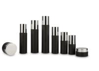 China SGS  Flat Shoulder Cosmetic Pump Bottle 50ml Skincare Set Packaging for sale