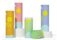 China Pantone Color Cardboard Cylinder Packaging Box 3-14cm Dia Custom Skin Care Boxes for sale