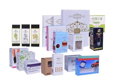 China Custom Printed 375gsm Skincare Paper Box Holographic Cosmetic Packaging Paper Box for sale
