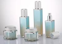 China Cosmetic Packaging Acrylic  30g Cream Jar 100ml Lotion Pump Bottle for sale