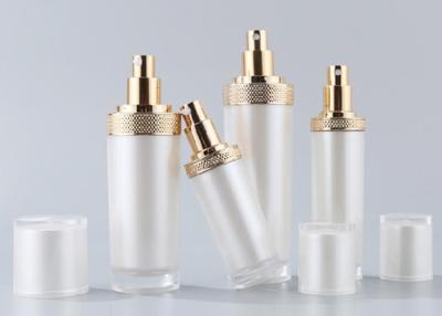China Facial Essence Packaging Acrylic Bottle And Jar PMMA  30ml Serum Bottle for sale