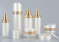 China Facial Essence Packaging Acrylic Bottle And Jar PMMA  30ml Serum Bottle for sale