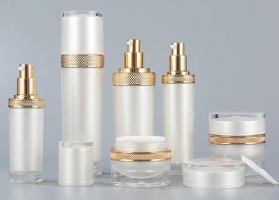 China 50ml 100ml 120ml Acrylic Bottle And Jar for sale