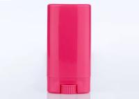 China Mini Round 15g PP Plastic Deodorant Containers Hotstamping Printing for sale
