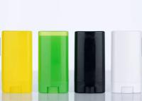 China Mini Round 15g PP Plastic Deodorant Containers Hotstamping Printing for sale