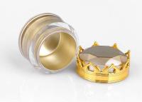 China Crown Shape Cosmetic Packaging Cream Jar 5g 10g 15g 20g 30g 50g for sale