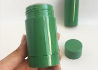 China Green 50G AS Plastic Deodorant Tubes 84mm Empty Stick Deodorant Containers for sale