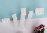 China OEM ODM Round Cosmetic Acrylic Bottle And Jar For Face Body Cream for sale