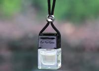 China Square Hanging Car Perfume Bottle Pendant 8ml Perfume Bottles for sale
