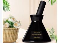 China Conical Flask Home Fragrance 200ml Reed Diffuser Glass Bottle Support Sample for sale