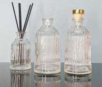 China Aromatherapy Reed Fragrance 50ml Glass Diffuser Bottle With Stopper for sale