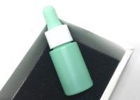 China Skincare Cosmetic Oil Packaging Frosted Glass Dropper Bottle 10ml for sale