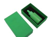 China 10ml Green Frosted Glass Serum Bottle Dropper 30 Ml With Paper Box for sale