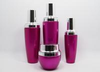 China Custom Color Glass Empty Hair Oil Bottles Hot Stamping for sale