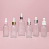 China 30ml 50ml 100ml Pink Cosmetic Dropper Bottle Hair Oil Dropper Bottle BPA Free for sale